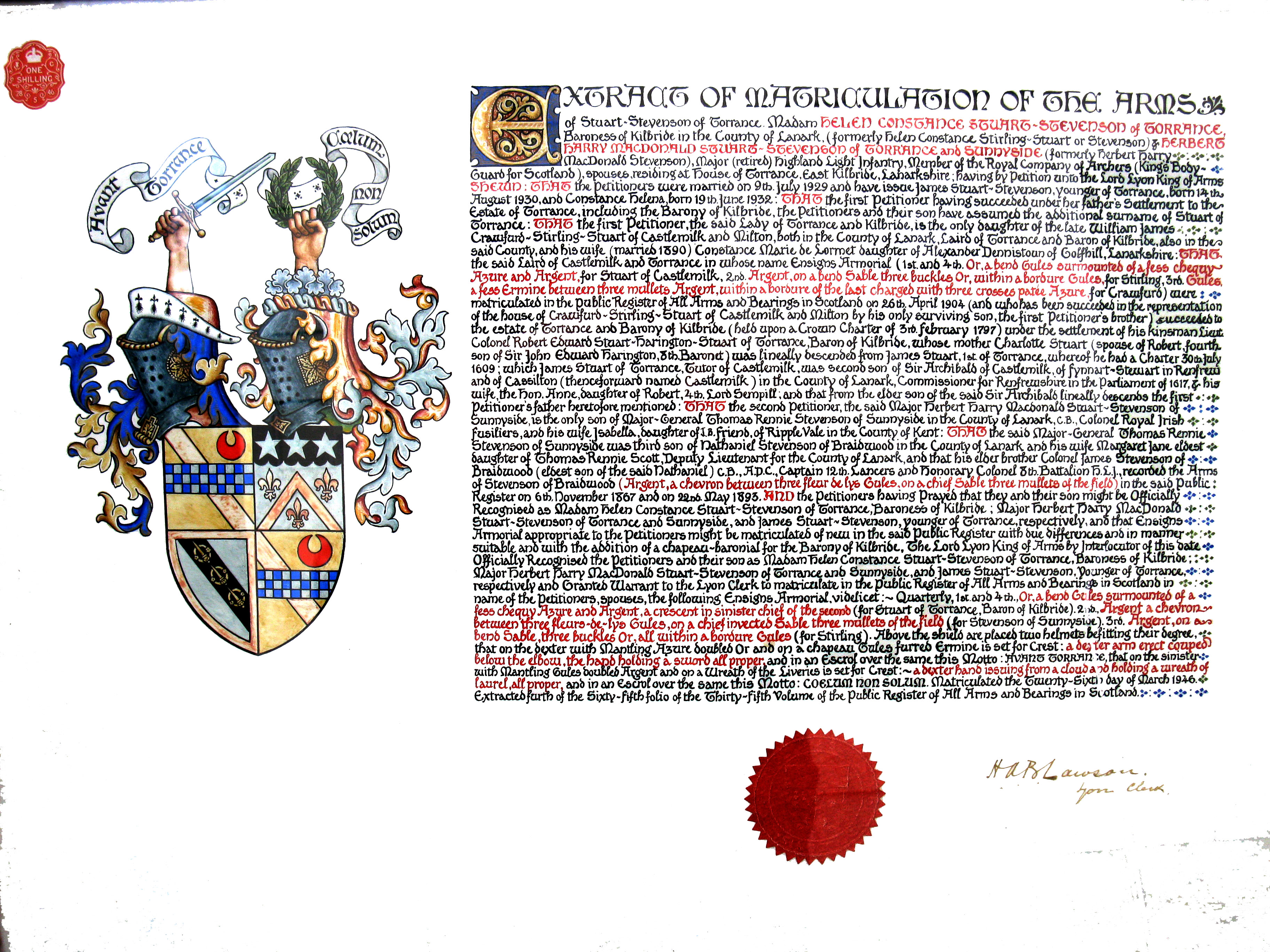 Clan Stirling Online! | Gang Forward